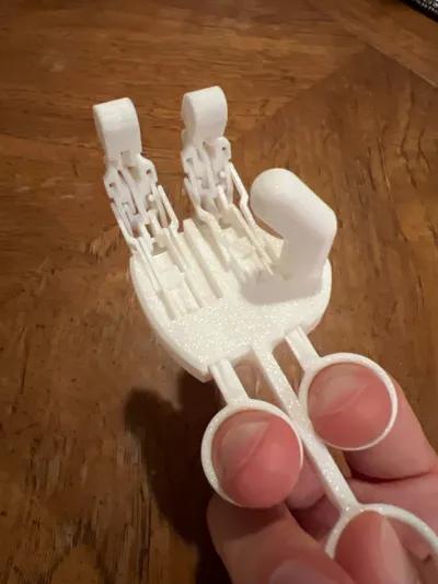 Overengineered Mechanical Fidget Hand - Free 3D Print Model - MakerWorld