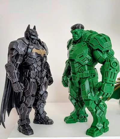 Batman Mecha - Free 3D Print Model - MakerWorld