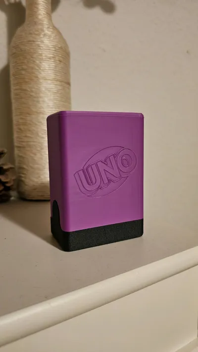 UNO Playing Card Box - Free 3D Print Model - MakerWorld