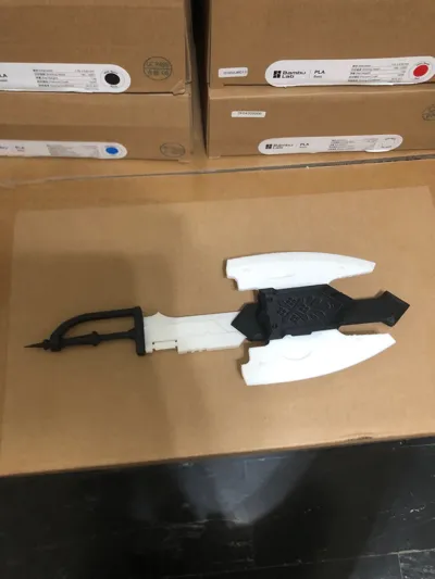 Transformable Charge Blade | MHWilds - Free 3D Print Model - MakerWorld
