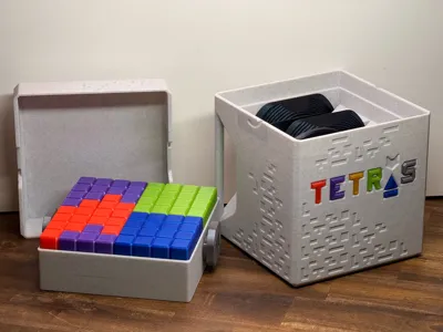 TETRΔS and TETR_S storage box - Free 3D Print Model - MakerWorld