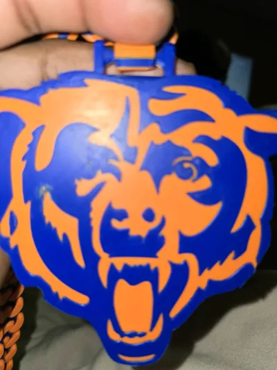 Chicago Bears Chain by Sgambaro MakerWorld: Download Free 3D Models