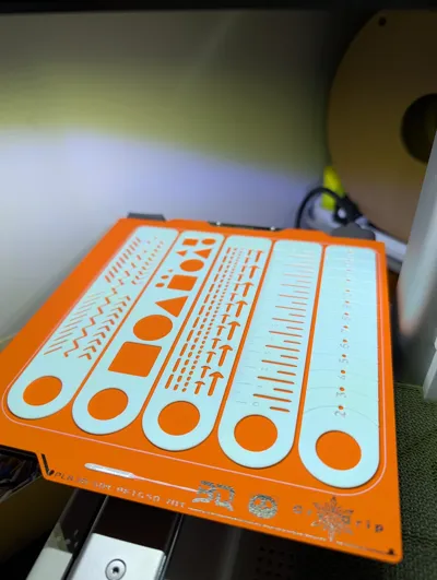 Foldable Modular Ruler & Stencil Set - Free 3D Print Model - MakerWorld