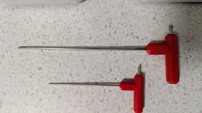 Bambu Lab Allen/Hex key wrenches, print in place - Free 3D Print Model ...