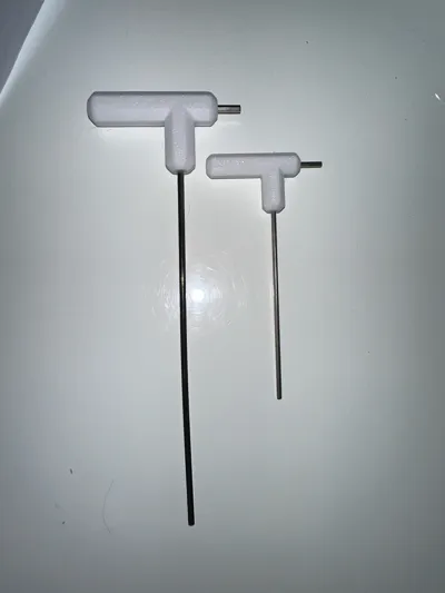 Bambu Lab Allen/Hex key wrenches, print in place - Free 3D Print Model ...