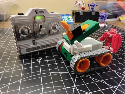 CyberBrick Mini T (Remote-Controlled Mini Tank) - Free 3D Print Model ...