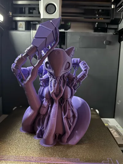 Mecha Pokemon Series ‧ Mew Full-Body Statue - Free 3D Print Model ...