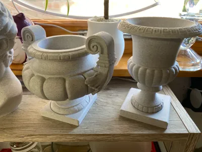 Greek Plant Pot Collection - Free 3D Print Model - MakerWorld
