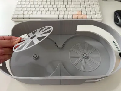 Spinning Organizer | Rotating Storage Box - Free 3D Print Model ...