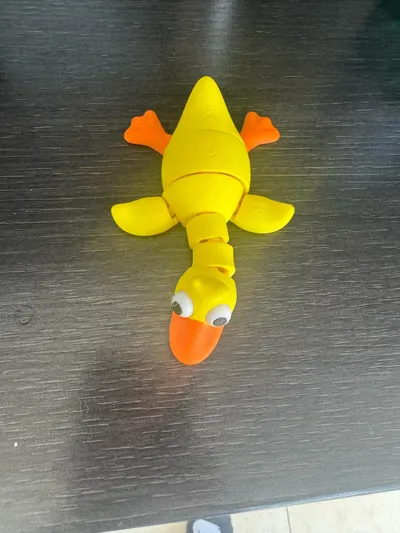 Multi-Part Quacklet - Cute Duck (No AMS required) - Free 3D Print Model ...