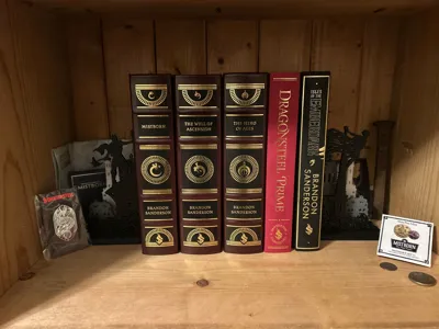 Mistborn Fan Bundle Bookends - Free 3D Print Model - MakerWorld