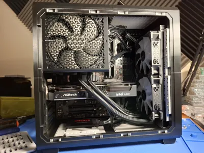 MODCASE HYPER - Compact ATX PC Case - Free 3D Print Model - MakerWorld