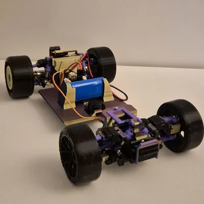 GT-RC S V.1.1 CyberBrick Modular RC Car - Free 3D Print Model - MakerWorld