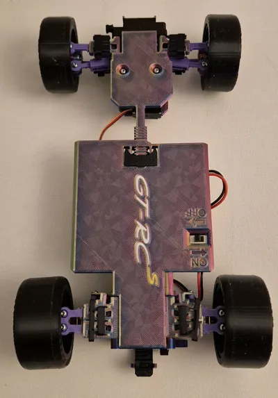 GT-RC S V.1.1 CyberBrick Modular RC Car - Free 3D Print Model - MakerWorld