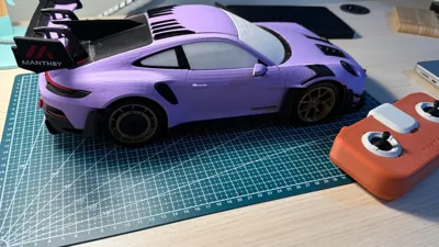 GT-RC S V.1.1 CyberBrick Modular RC Car - Free 3D Print Model - MakerWorld