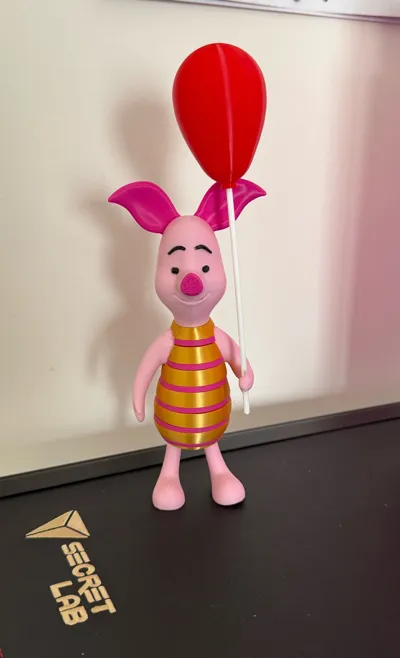 Piglet multipart without AMS - Free 3D Print Model - MakerWorld