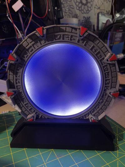 Stargate V2 [WLED] - with video assembly guide by Basti85 - MakerWorld