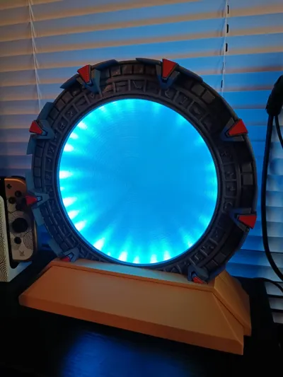 Stargate V2 [WLED] - with video assembly guide by Basti85 - MakerWorld