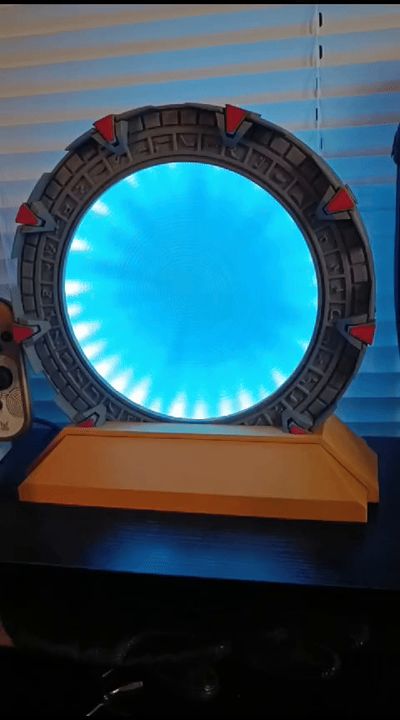 Stargate V2 [WLED] - with video assembly guide by Basti85 - MakerWorld