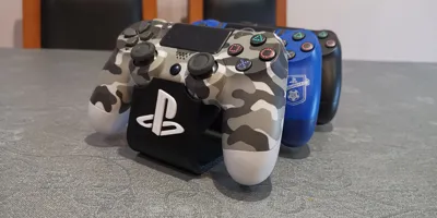 PS4 Controller Stand for 3 Controllers Remixed by 3DVINO MakerWorld ...