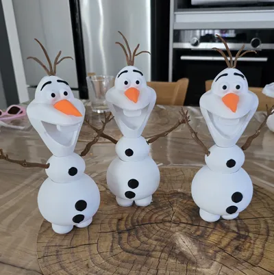 Olaf - First articulated- Snowman by JKD - Just Keep ...