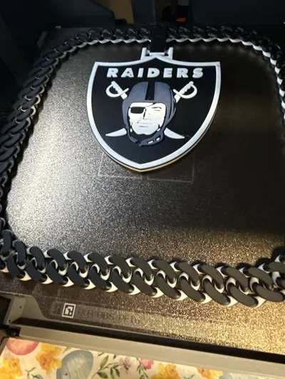 Las Vegas Raiders Chain - Free 3D Print Model - MakerWorld