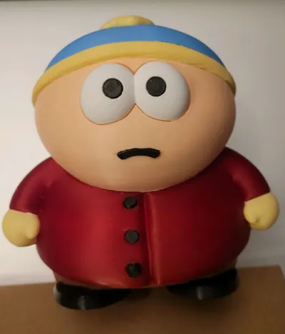 Cartman Eric - South Park - No AMS - Free 3D Print Model - MakerWorld