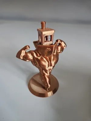 Buff Benchy - the ultra swole 3D printing torture-test, scaled down ...