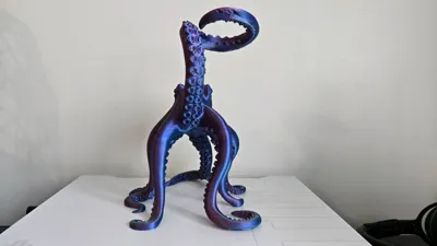 Octopus Table Lamp – LED lamps & E14 - Free 3D Print Model - MakerWorld