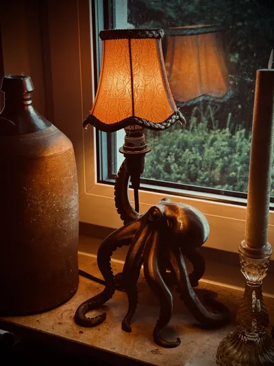 Octopus Table Lamp – LED lamps & E14 - Free 3D Print Model - MakerWorld