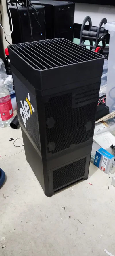 MASS - Stackable NAS ITX Enclosure by Haydn Bao MakerWorld: Download Free 3D Models