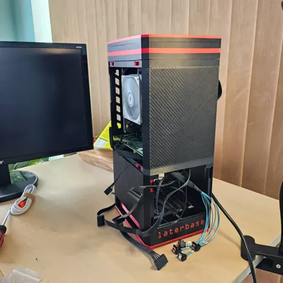 MASS - Stackable NAS ITX Enclosure by Haydn Bao MakerWorld: Download Free 3D Models