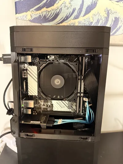 MASS - Stackable NAS ITX Enclosure by Haydn Bao MakerWorld: Download ...