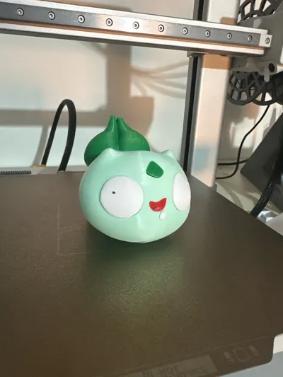Wise Pokemon Bulbasaur multi-color parts no AMS - Free 3D Print Model ...