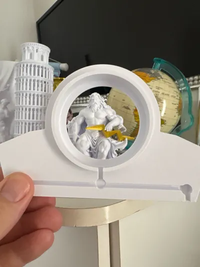 King of the Gods Zeus - Night Light - Ambient Light - Free 3D Print ...