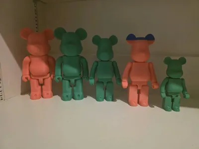 Bear Brick Mouse Statue - Free 3D Print Model - MakerWorld