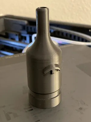 Dyson V6 Zipper bag funnel / Filament Vacuum Bag Adapter Remixed by o ...