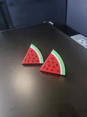 watermelon croc charm jibbitz by GyuLee - MakerWorld
