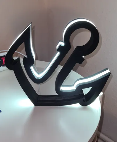 Anker / Anchor LED Lampe by tuenn - MakerWorld