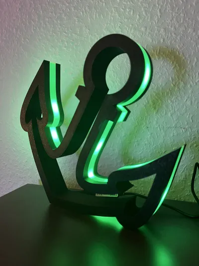 Anker / Anchor LED Lampe by tuenn - MakerWorld
