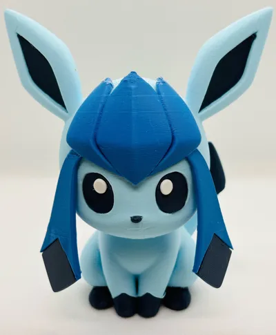 Glaceon Chibi - Free 3D Print Model - MakerWorld