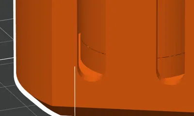 Short triangular flash hider - Line style by Akhto Designs MakerWorld ...