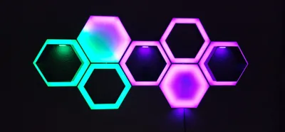 LED Hexagon Panels and Shelfs - Free 3D Print Model - MakerWorld