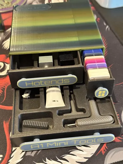 A1 Mini All-in-One Organizer - Purge / Poop / Tools / Swatches by Never ...