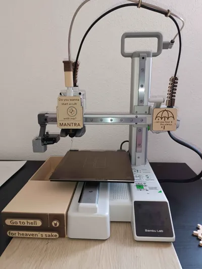 A1 Mini All-in-One Organizer - Purge / Poop / Tools / Swatches by Never ...