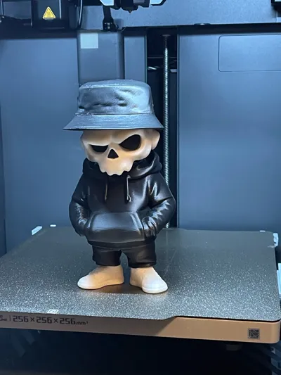 Urban Ghost – Multi-Part Skull Toy (ZKULL) by Slevin MakerWorld ...