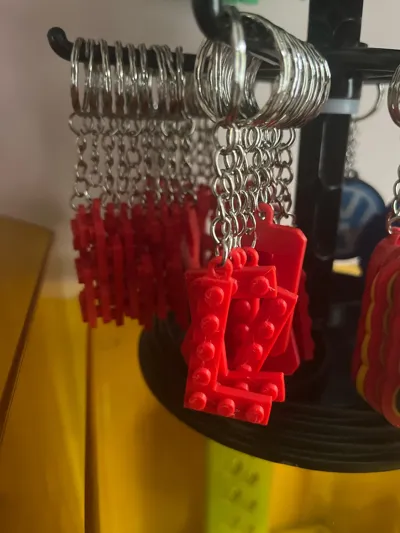 Custom 3d printed Legó keychains - Free 3D Print Model - MakerWorld