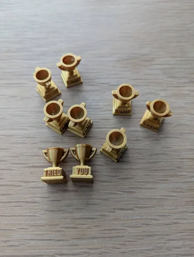 You Tried. Here’s a Trophy - World's Smallest by 5er MakerWorld ...