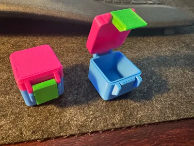 Customizable Snap-Lock Box (Parametric) - Free 3D Print Model - MakerWorld