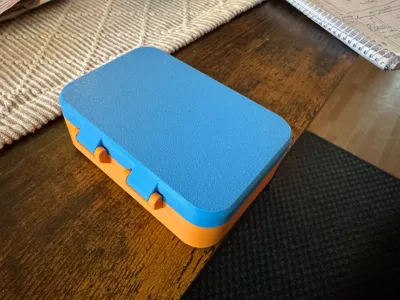Customizable Snap-Lock Box (Parametric) - Free 3D Print Model - MakerWorld